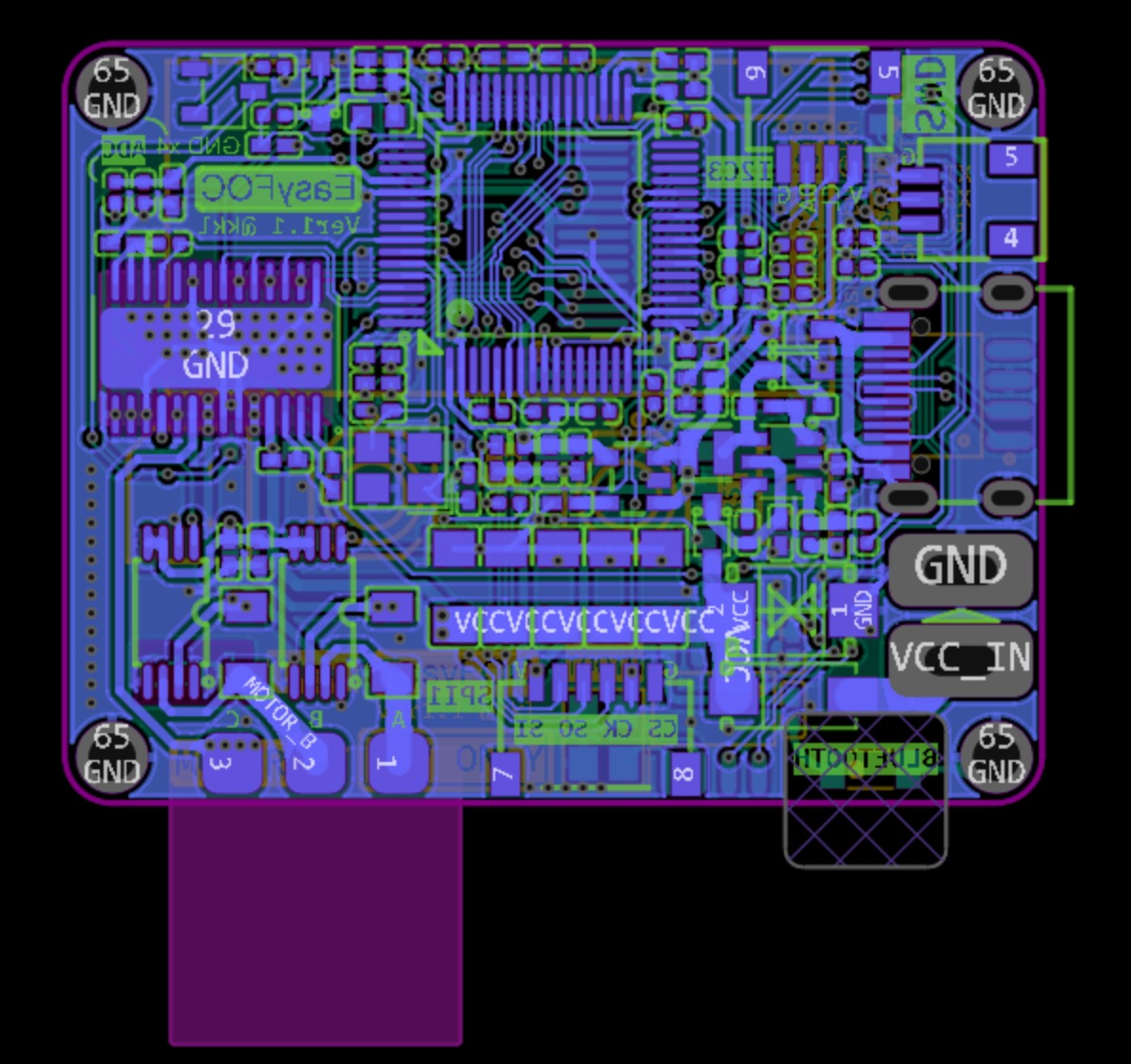 基于STM32和SimpleFOC的EasyFOC矢量控制器 - Hugo@kkl