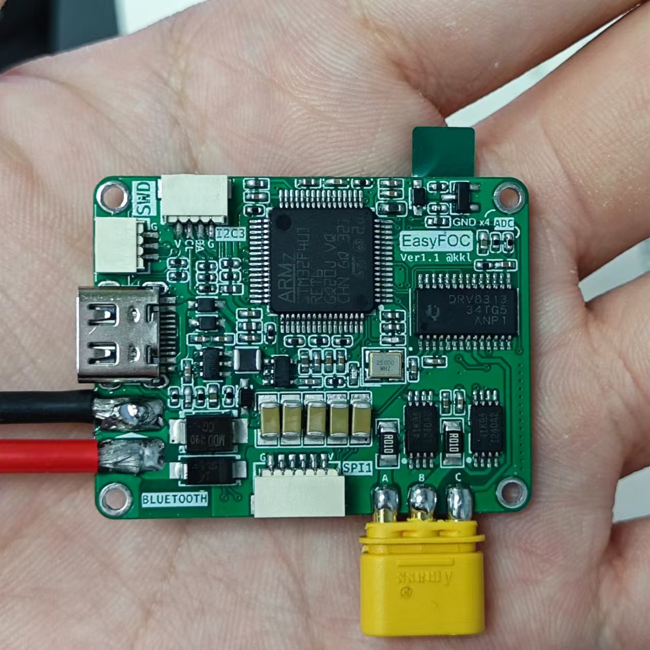 基于STM32和SimpleFOC的EasyFOC矢量控制器 - Hugo@kkl